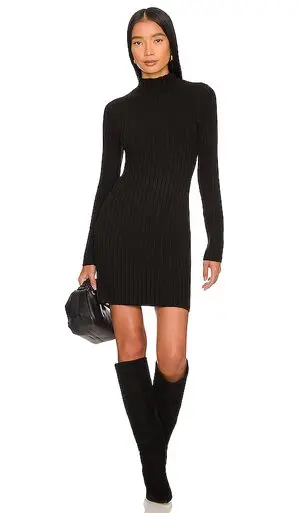525 America Turtleneck Midi Dress