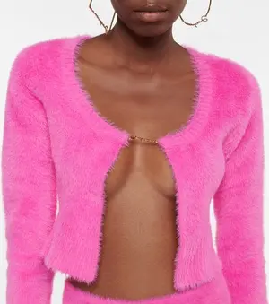 Jacquemus La Maille Neve Cropped Cardigan