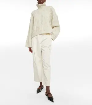 TOTEME Wool-blend Turtleneck Sweater