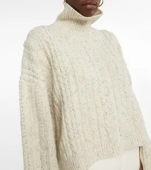TOTEME Wool-blend Turtleneck Sweater