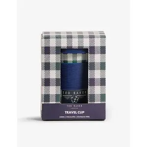 Ted Baker London Checked Stainless-steel Travel Cup 230ml