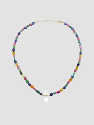 Jia Jia 14k & -gemstone Necklace - Multi