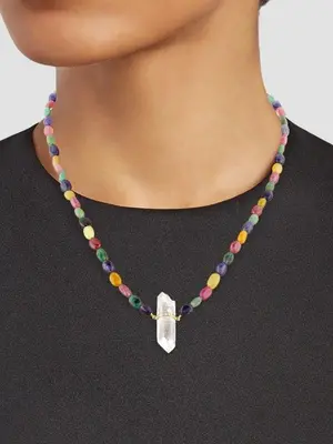 Jia Jia 14k & -gemstone Necklace