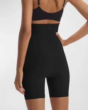 Commando Classic Control High-rise Shorts - Black