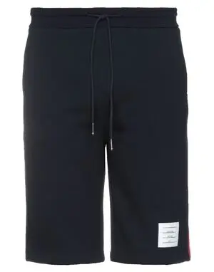 Thom Browne Shorts & Bermuda Shorts Midnight Size Cotton, Elastane - Dark Blue