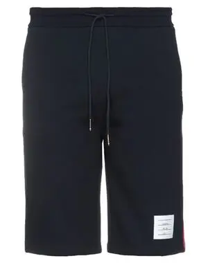 Thom Browne Shorts & Bermuda Shorts Midnight Size Cotton, Elastane - Dark Blue