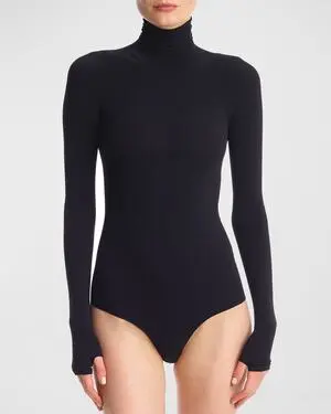 Turtleneck Long Sleeve Bodysuits