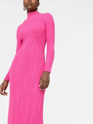 Jacquemus Lenzuolo Pleated Long Dress