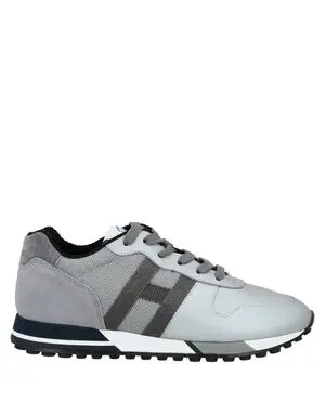 Hogan Sneakers Size Soft Leather, Textile Fibers