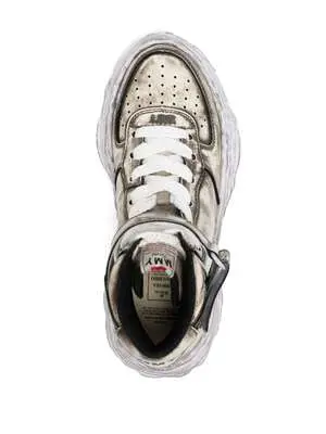 Mihara Yasuhiro Wayne High-top Sneakers - Grey