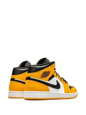 JORDAN Air 1 Mid Taxi Sneakers - Yellow