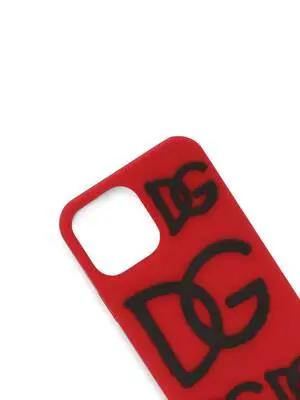 Dolce & Gabbana Logo-embossed Iphone 13 Pro Max Case - Red