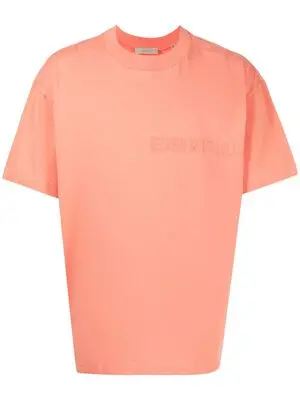 Fear Of God Embossed-logo T-shirt - Pink