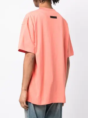 Fear Of God Embossed-logo T-shirt - Pink