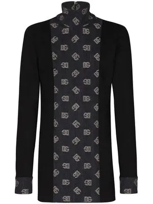 Dolce & Gabbana Dg Jacquard Long-sleeve Shirt