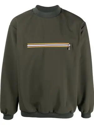 K-WAY Front Zip-pocket Sweatshirt