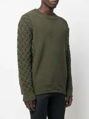 PRESIDENT’S President's Cable-knit Crew Neck Jumper