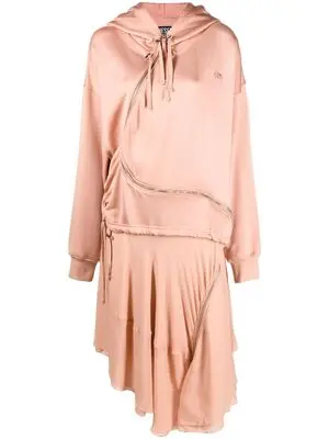 DIESEL® Asymmetric Jumper Dress - Pink