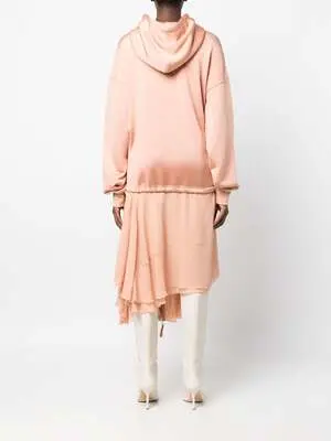 DIESEL® Asymmetric Jumper Dress - Pink