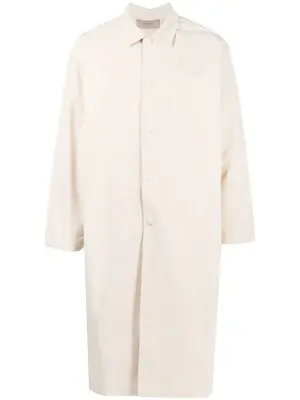 Fear Of God Spread-collar Trench Coat - Neutrals
