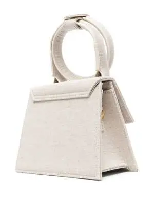 Jacquemus Le Chiquito Noeud Tote - Neutrals