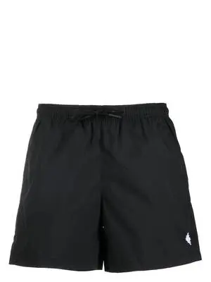 COUNTY OF MILAN Knee-length Swim Shorts - Black