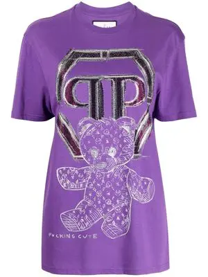 Philipp Plein Teddy Bear-print T-shirt