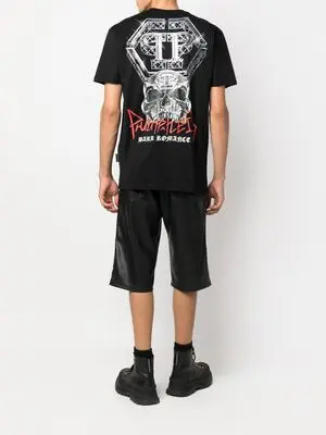 Philipp Plein Logo-print Short-sleeve T-shirt - Black