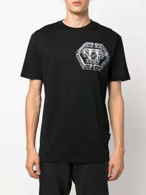 Philipp Plein Logo-print Short-sleeve T-shirt - Black