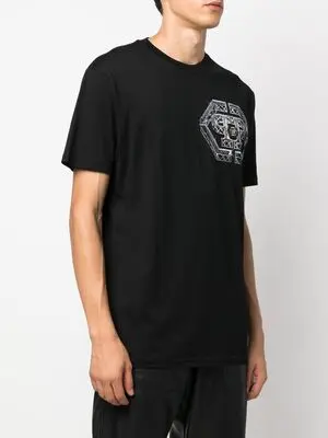 Philipp Plein Logo-print Short-sleeve T-shirt - Black