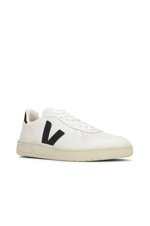 VEJA V-10 Sneaker - Extra White & Black