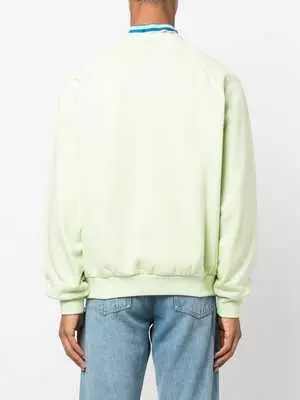 Sunnei Embroidered Logo Sweatshirt - Green