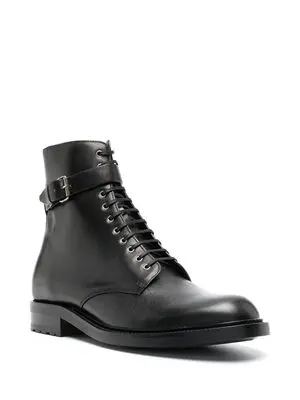 Saint Laurent 20mm Army Buckle Boots
