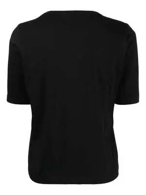 AGNES B. Logo-print Cotton T-shirt