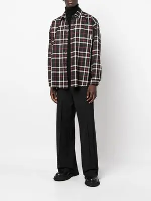 Marni Tartan Button-down Shirt