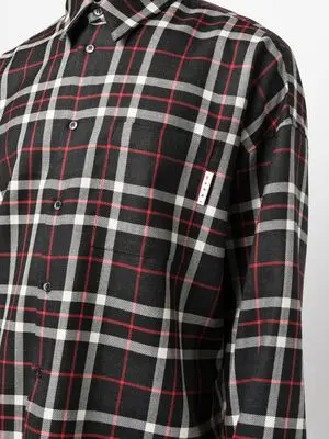 Marni Tartan Button-down Shirt