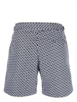 Orlebar Brown Bulldog Swim Shorts All-over Graphic Print