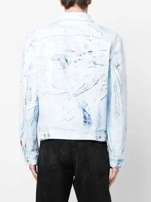 Heron Preston Overdyed Button-up Shirt Jacket