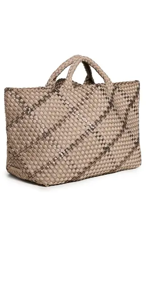 NAGHEDI St Barths Large Plaid Tote