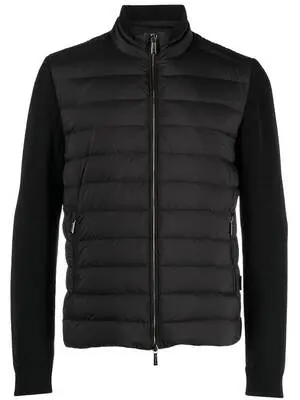 MOORER Padded Zip-up Gilet