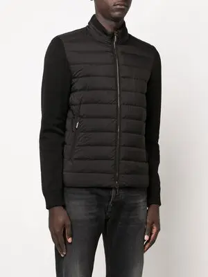 MOORER Padded Zip-up Gilet