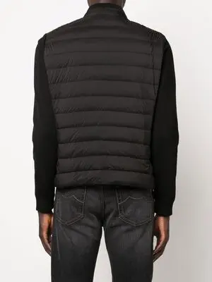 MOORER Padded Zip-up Gilet