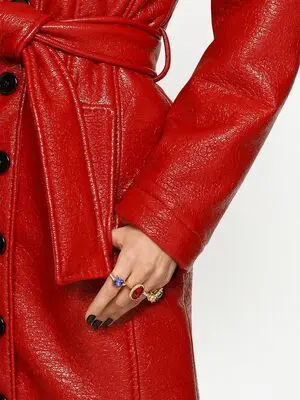 Dolce & Gabbana Knucklebuster Rhinestone-embellished Ring - Gold