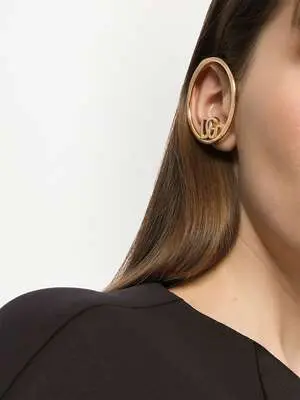 Dolce & Gabbana Dg Logo Hoop Earrings