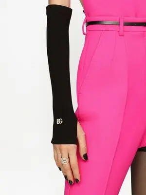Dolce & Gabbana Rhinestone-embellished Logo Ring
