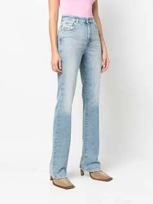 DIESEL® High-waisted Flared Jeans