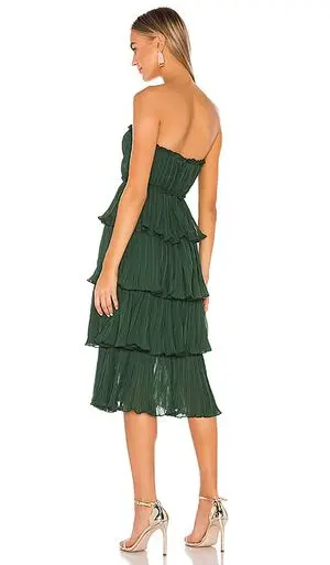 LOVERS AND FRIENDS Alex Midi Dress