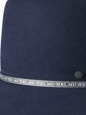 MAISON MICHEL Kendall Collapsible Hat - Blue