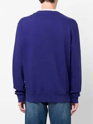 LANVIN Embroidered Logo Sweatshirt