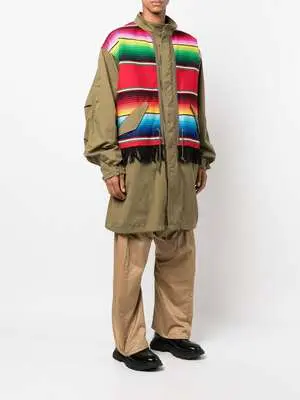 Junya Watanabe Panelled Midi Coat